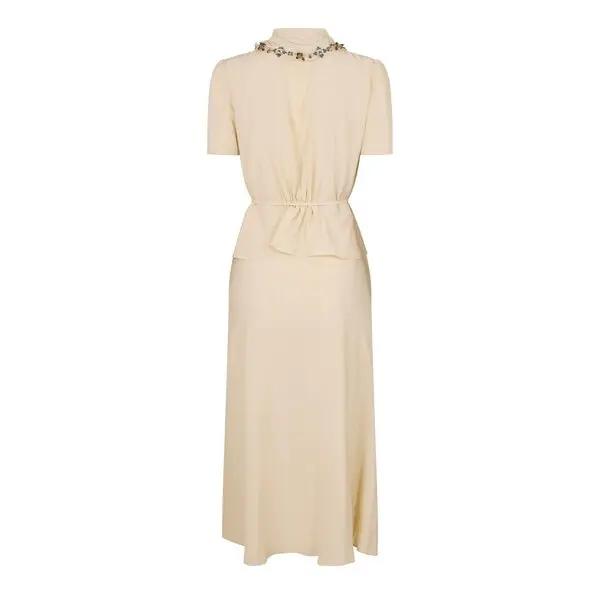 Prada Embellished Midi Dress - No