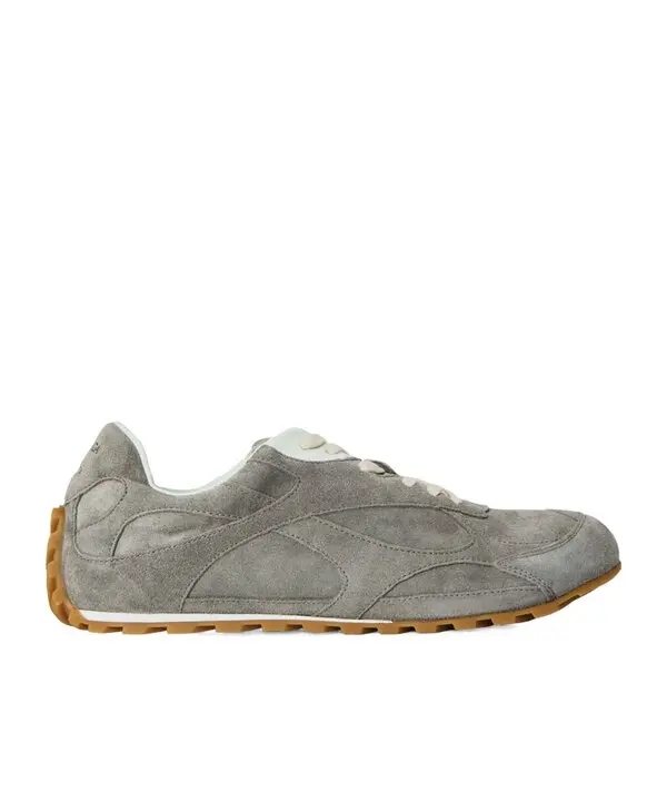 Bottega Veneta Solid Color Low Top Trainers
