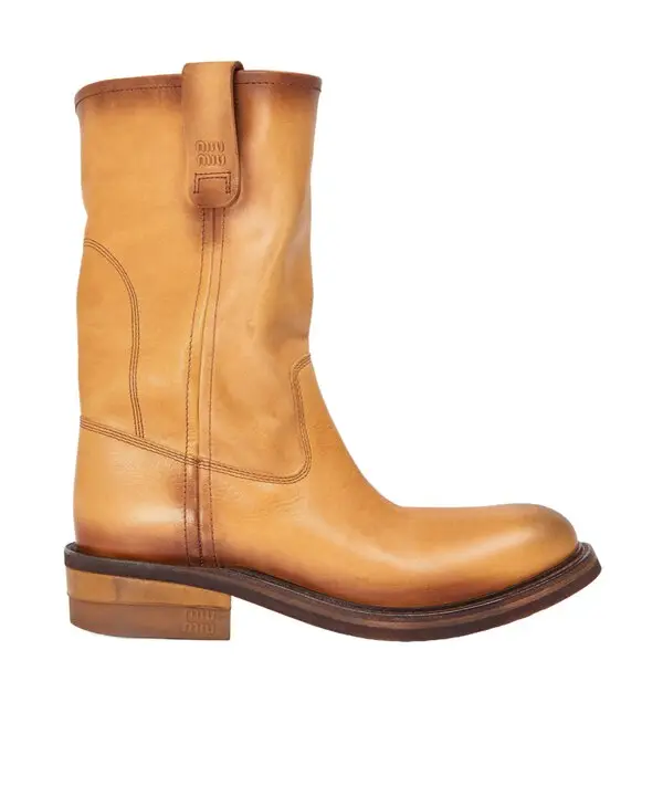 Miu Miu Western Cowboy Boots