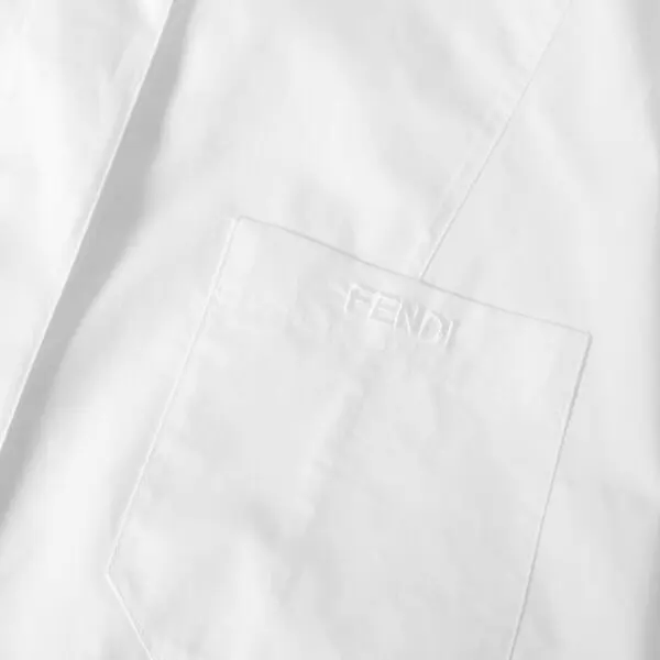 Fendi Linen Short-sleeve Shirt