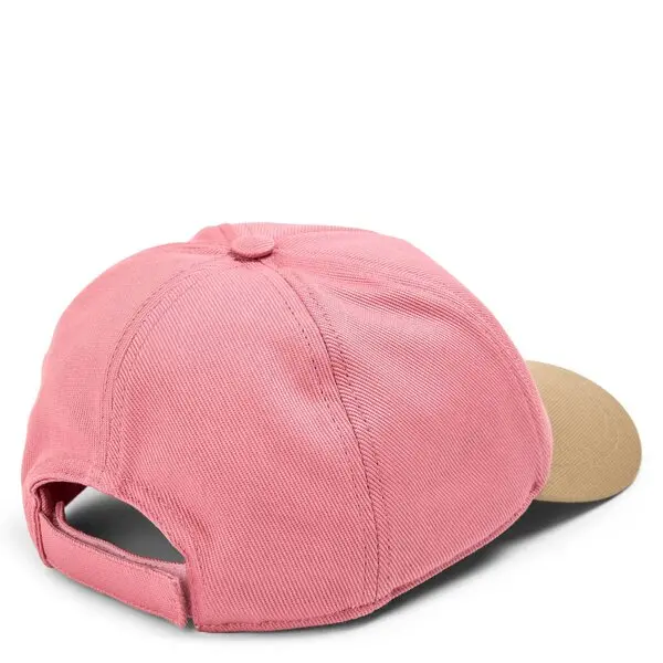 Miu Miu Color Block Baseball Cap - Pink