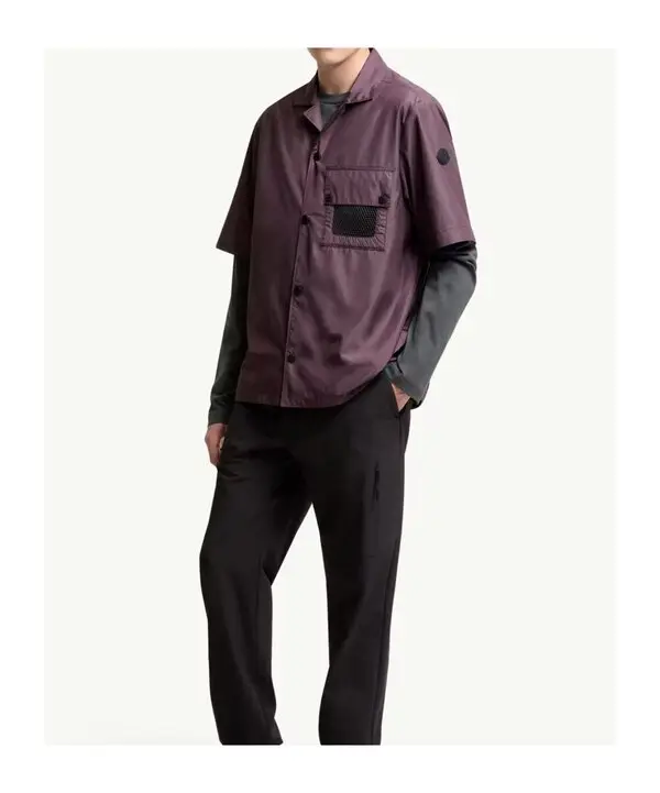 Moncler Logo Short Sleeve Shirt