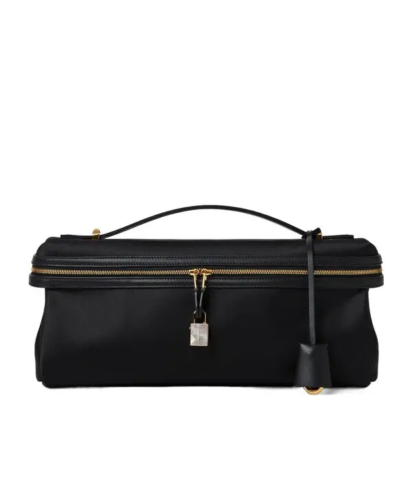Loro Piana Extra Softy Bag L33 Shoulder Bag - Black/gold