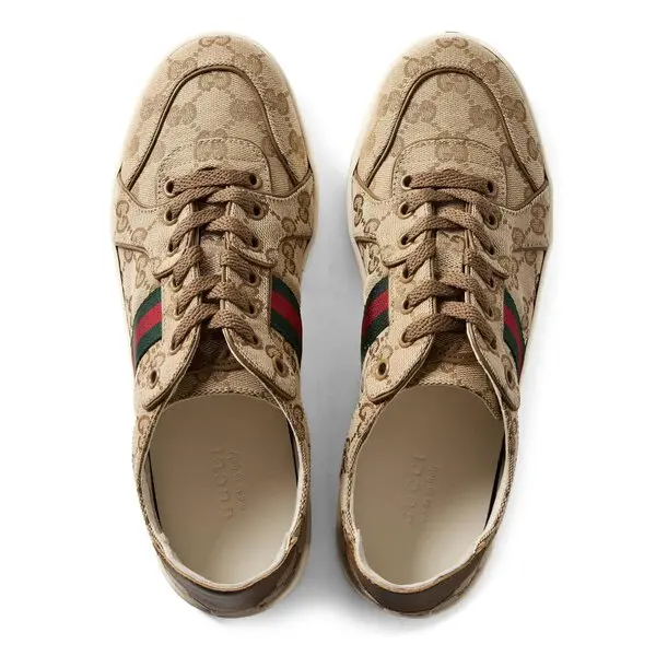 Gucci Gg Canvas Runner Sneakers