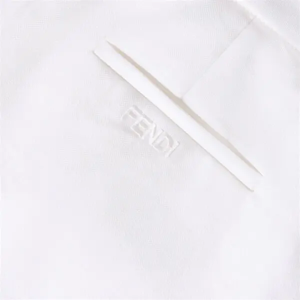 Fendi Lightweight Linen Shorts