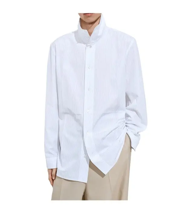 Bottega Veneta Cotton Poplin Pinstripes Shirt