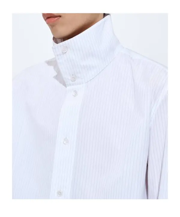 Bottega Veneta Cotton Poplin Pinstripes Shirt