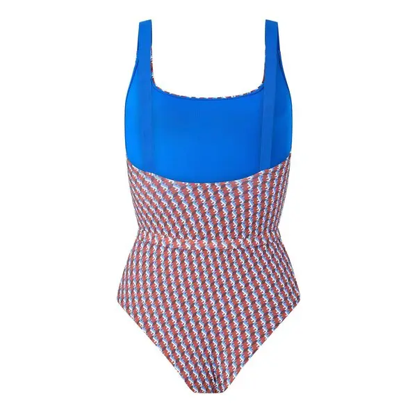 Fendi Scoop Neck Slim Fit Swimsuit