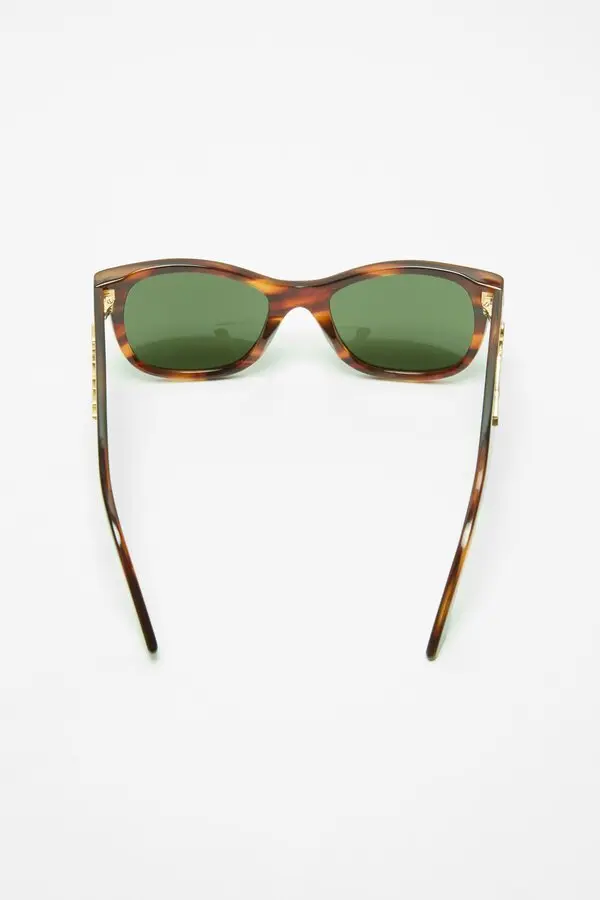Acne Studios Square Frame Sunglasses With Logo Detail