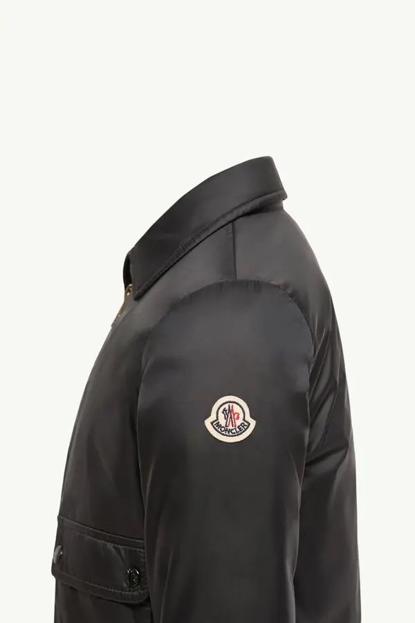 Moncler Lanset Down Shirt Jacket