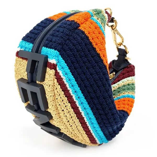 Fendi Crochet Hobo Bag