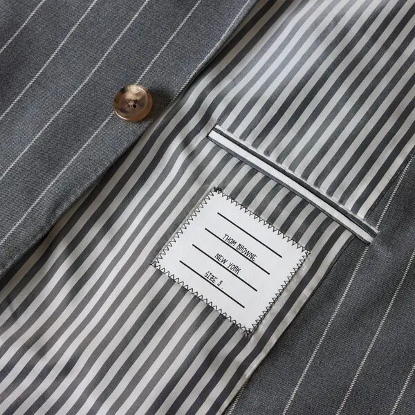 Thom Browne Pinstripe Single-breasted Blazer