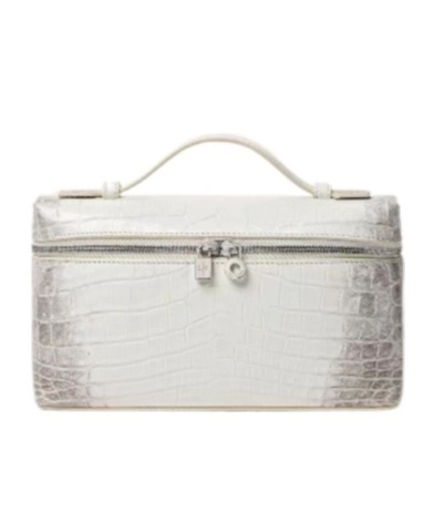 Loro Piana Extra Pocket L19 Handbag - White