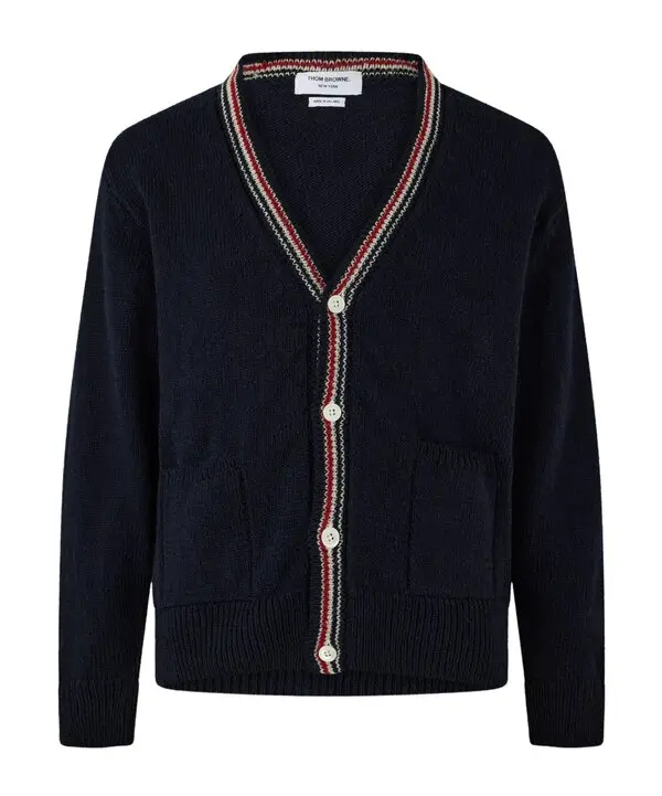Thom Browne V-neck Knit Cardigan