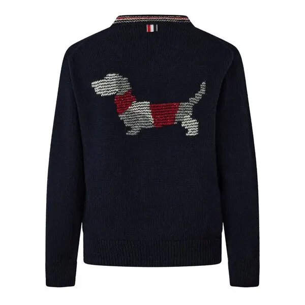 Thom Browne V-neck Knit Cardigan