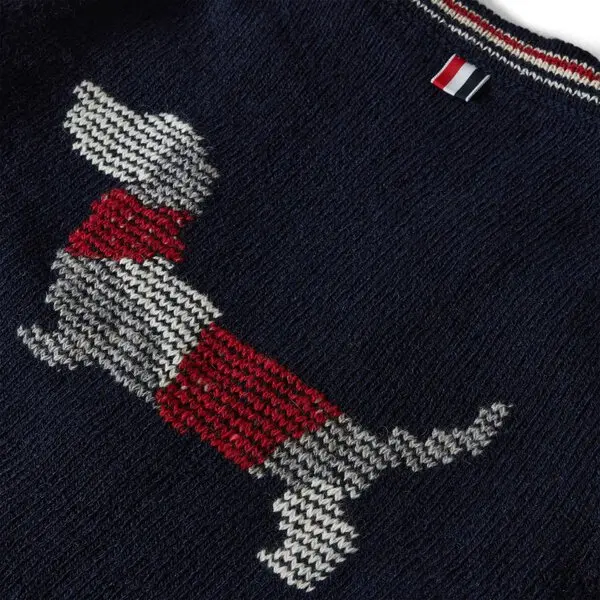 Thom Browne V-neck Knit Cardigan