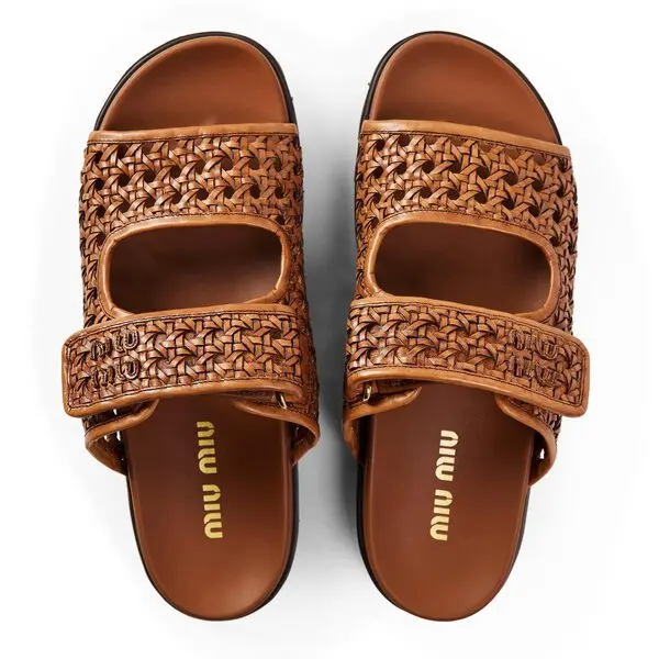 Miu Miu Flat Sandals