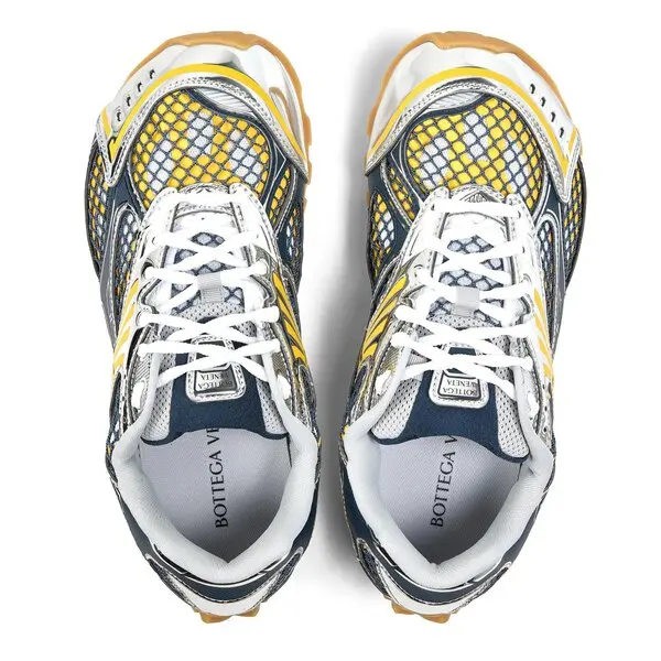 Bottega Veneta Color Blocked Low Top Trainers