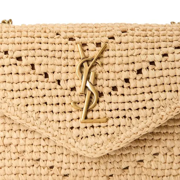 Saint Laurent Woven Envelope Bag - No