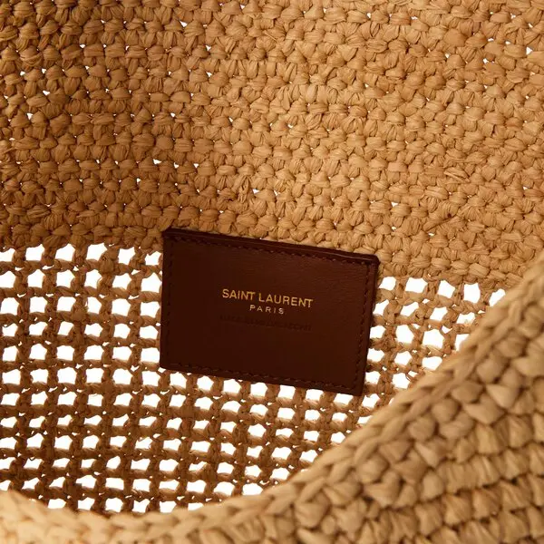 Saint Laurent Raffia Shoulder Bag