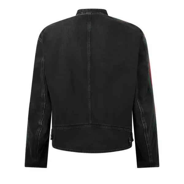 Gucci Denim Bike Jacket