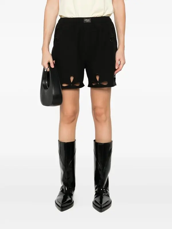 Coperni Petal Cut-out Shorts