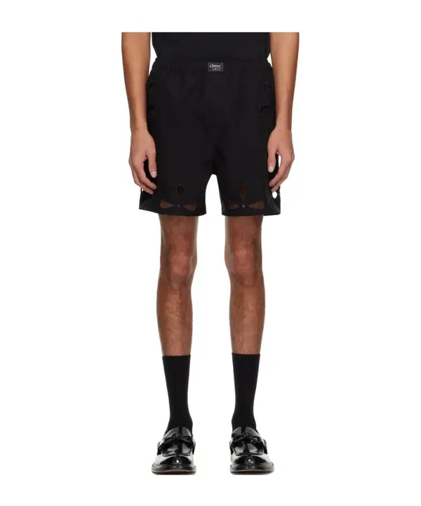 Coperni Petal Cut-out Shorts