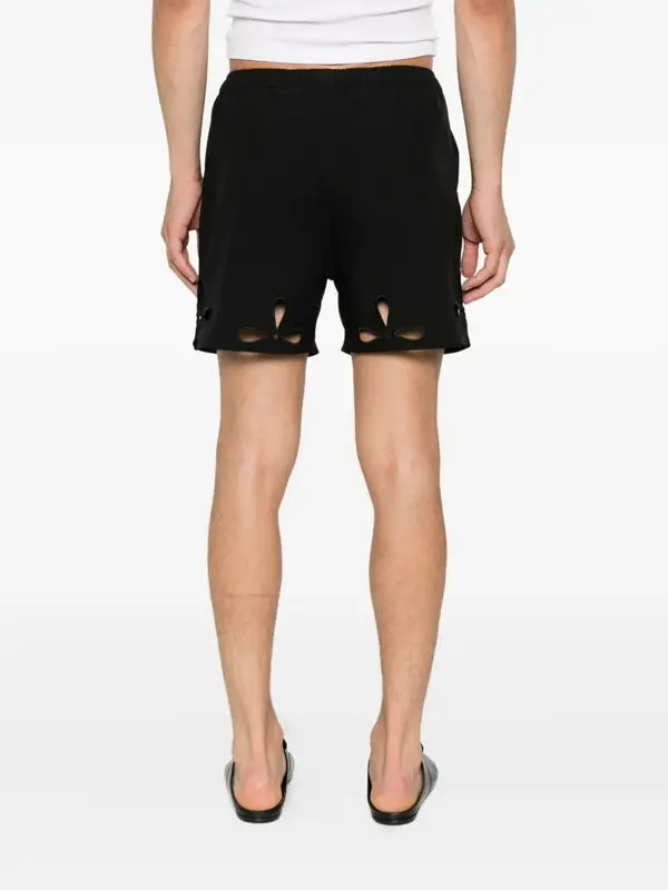 Coperni Petal Cut-out Shorts