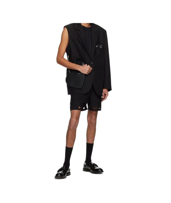 Coperni Petal Cut-out Shorts