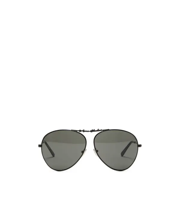 Acne Studios Logo-detail Aviator Sunglasses