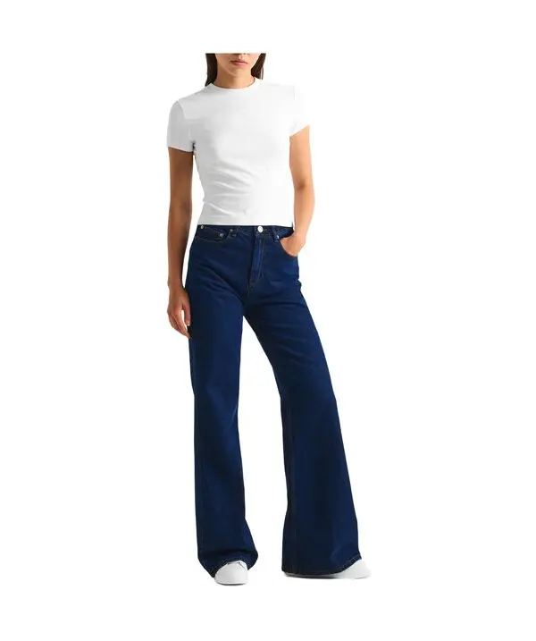 Dolce & Gabbana Embossed Cropped Fitted Short-sleeve Top