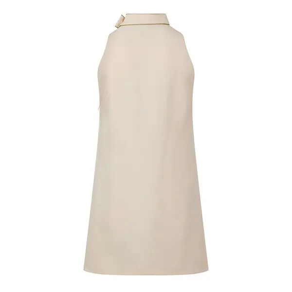 Valentino Garavani Sleeveless Halter Mini Shift Dress