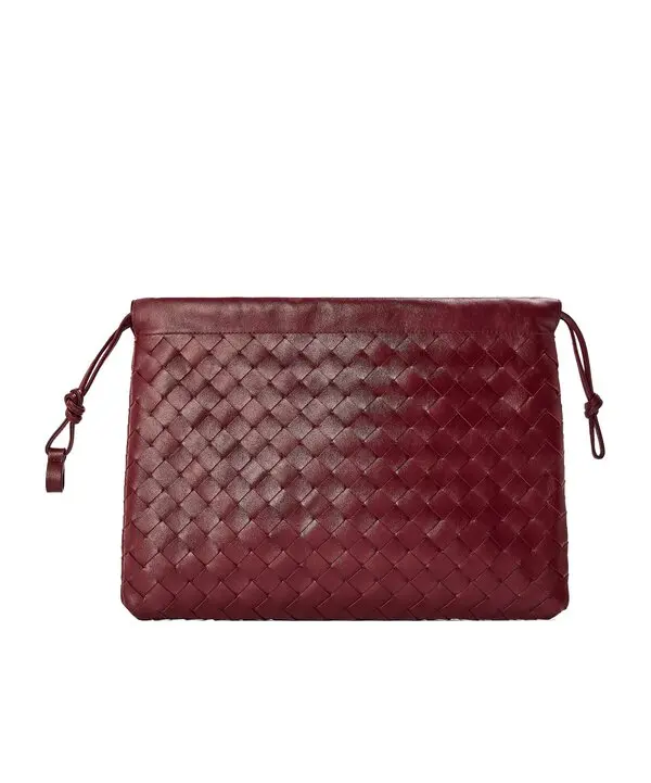 Bottega Veneta Simple Handbag - Red