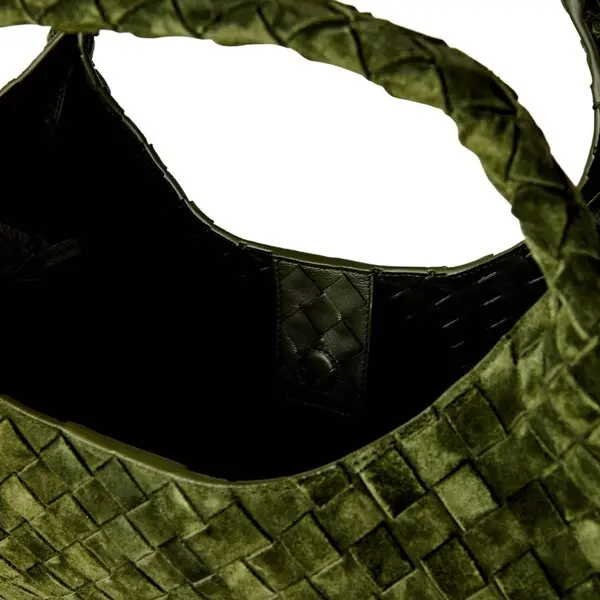 Bottega Veneta Woven Tote Bag With Pouch