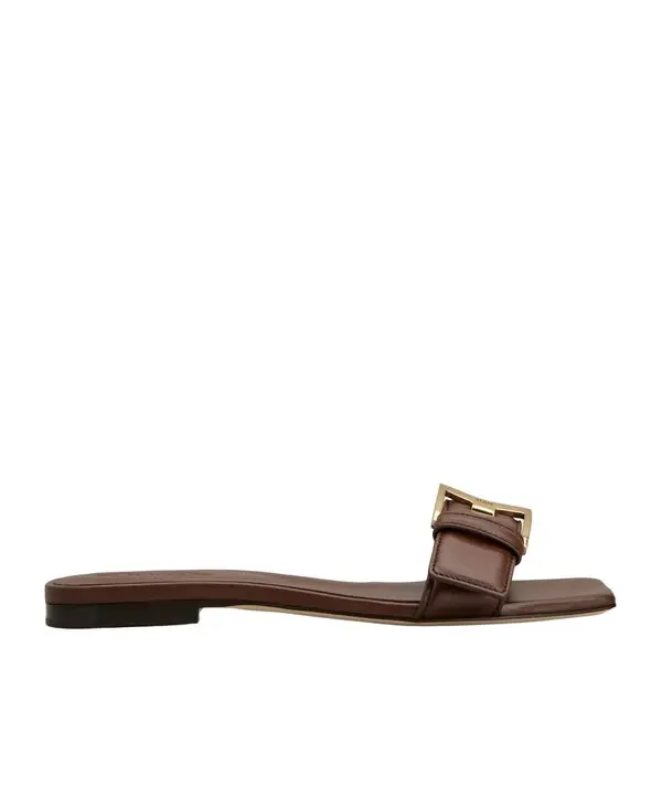 TOD'S Square-toe Flat Sandals