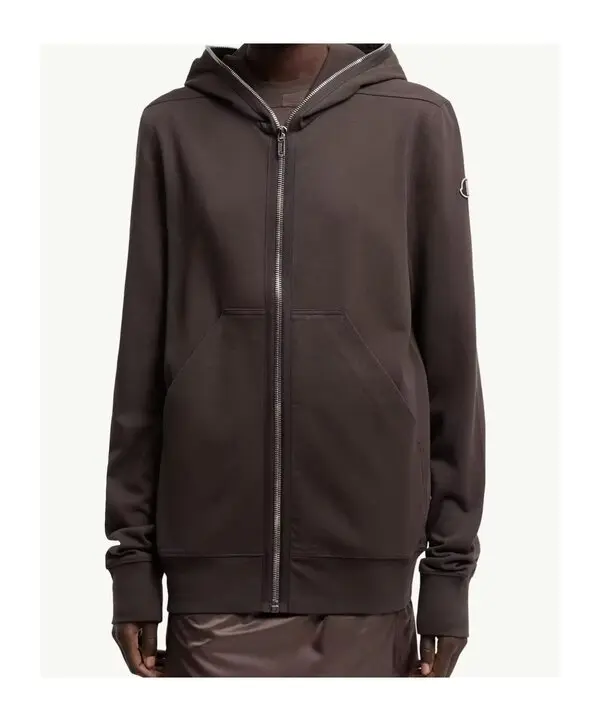 Moncler Rick Owens Cotton Ziplock Hoodie