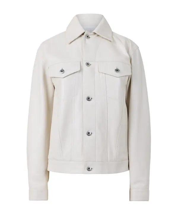 Bottega Veneta Versatile Minimalist Leather Jacket