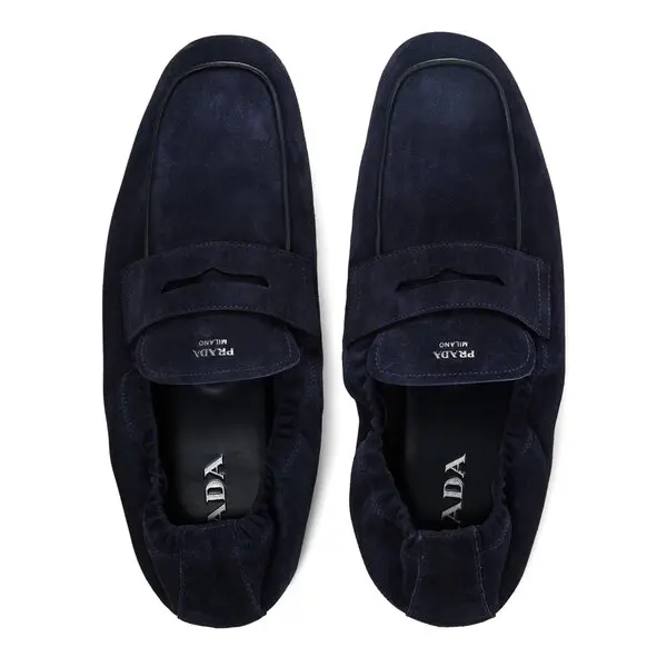 Prada Solid Color Shuffle Loafer