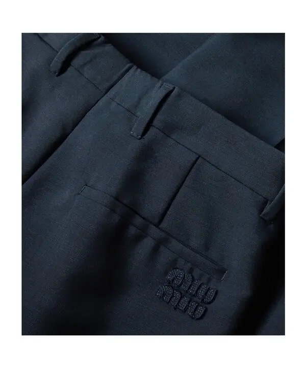 Miu Miu Straight Leg Trousers