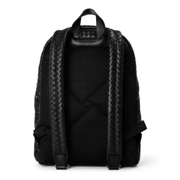 Bottega Veneta Woven Leather Backpack