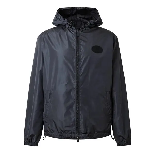 Burberry Reversible Checked Long Sleeve Windbreaker