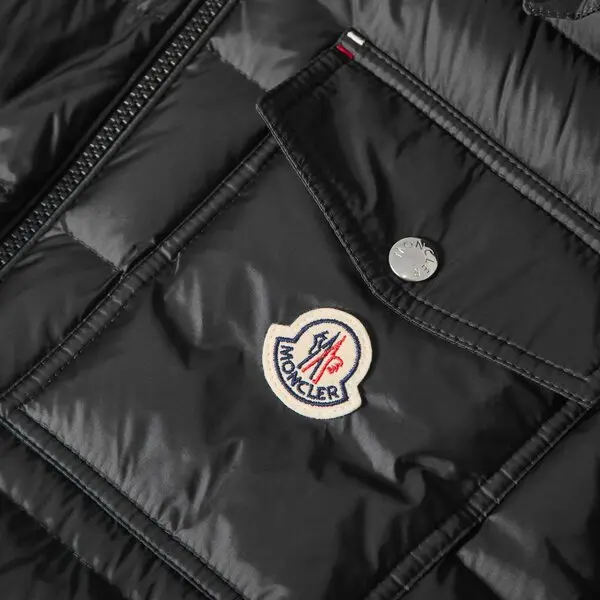 Moncler Quilted Down Hooded Jacket