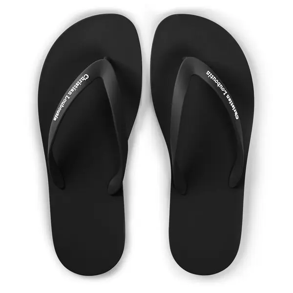 CHRISTIAN LOUBOUTIN Solid Color Flip Flops