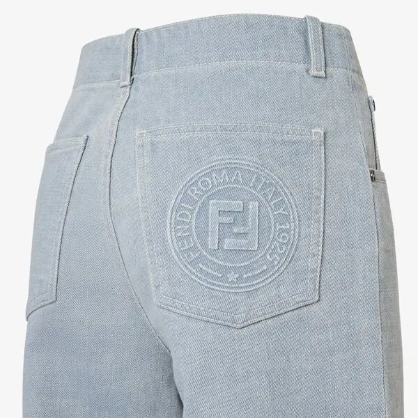 Fendi Long Jeans Denim Trousers