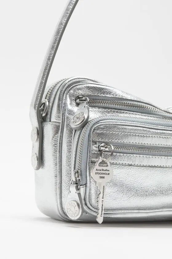 Acne Studios Camero Party Metallic Effect Shoulder Bag