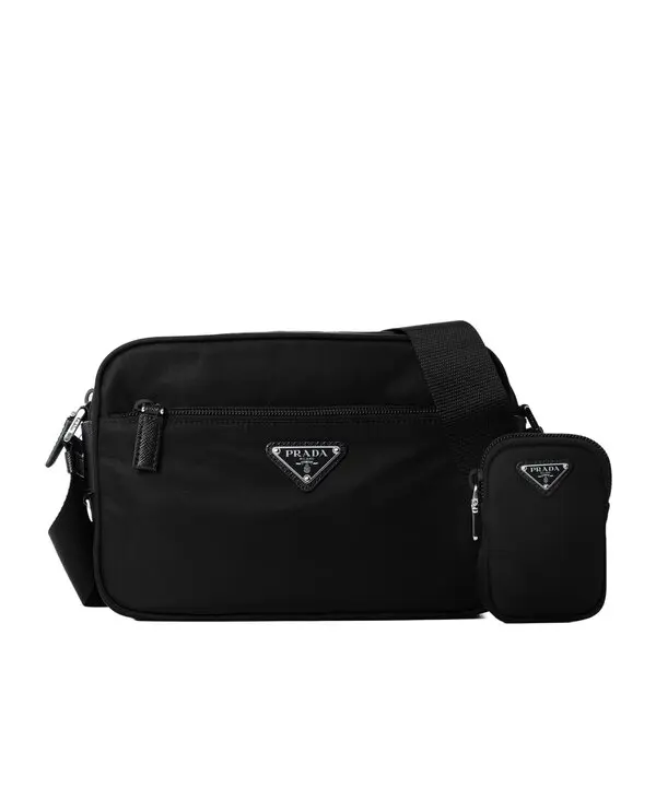Prada Solid Color Crossbody Bag