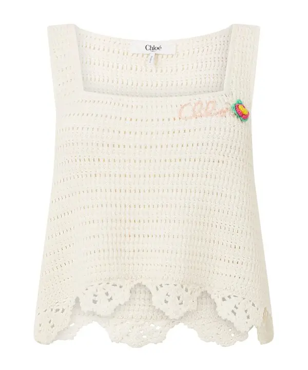 Chloé Crocheted Top