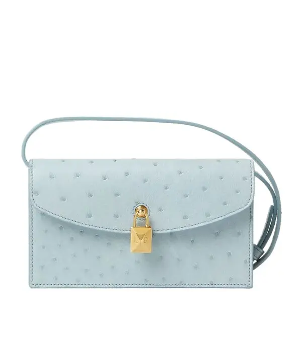 Loro Piana Extra Pochette Shoulder Bag - Gray