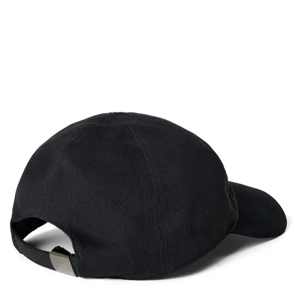 Gucci Cotton Twill Baseball Cap With Embroidered Logo