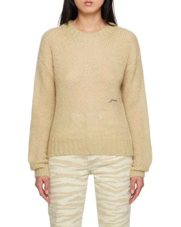 GANNI Crewneck Long-sleeved Jumper